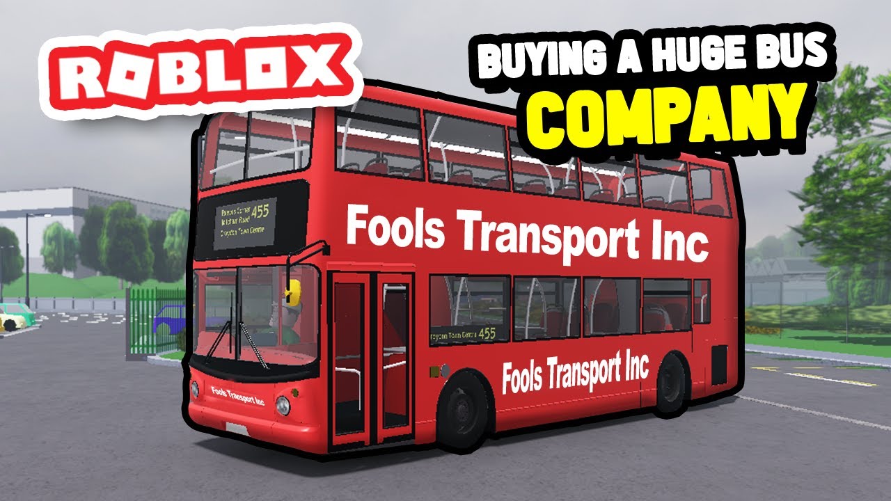 Building a New BUS COMPANY in Roblox - YouTube