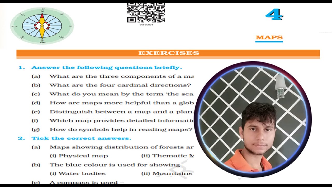 ch4 maps class 6 geography question and answer with explanation ...