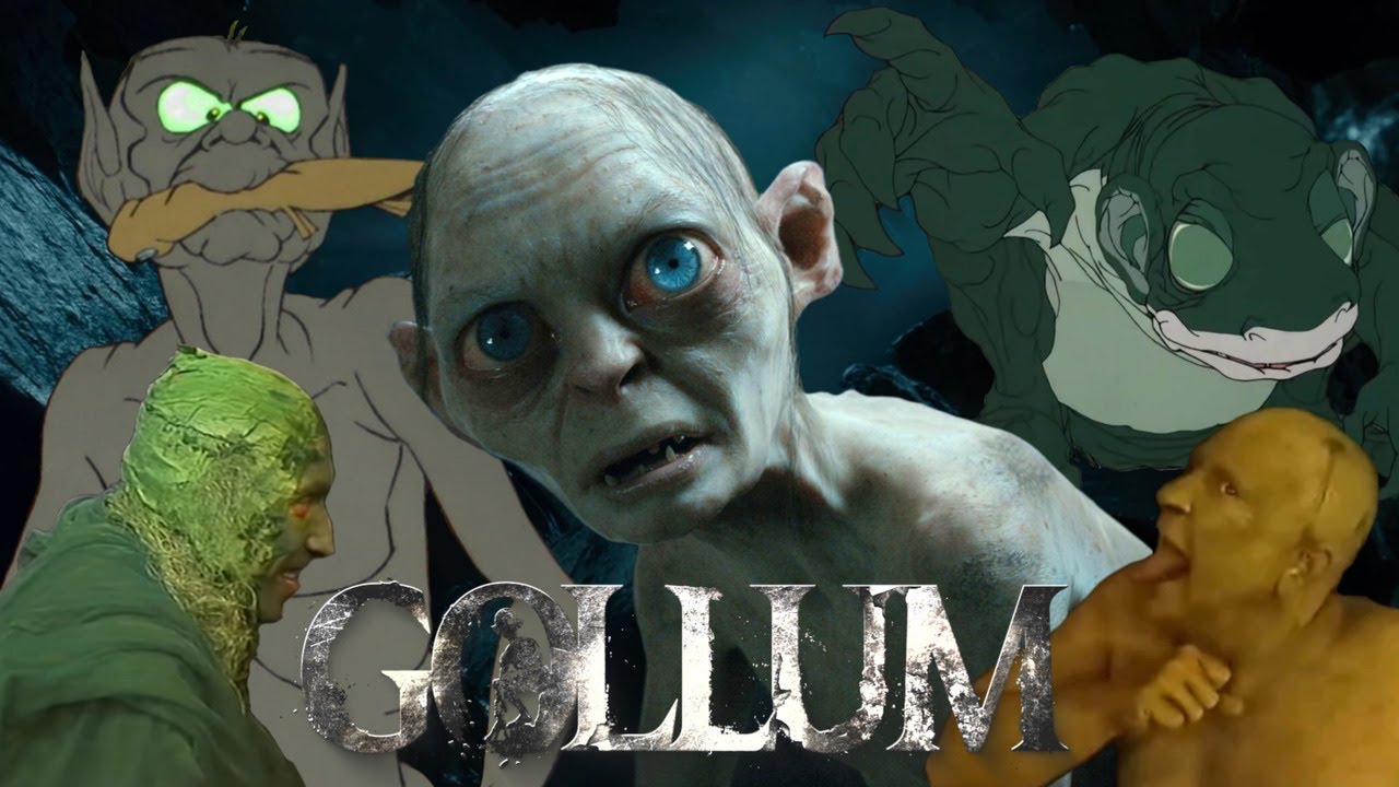 GOLLUM Evolution : 20 versions cinéma, cartoons, télévision, et jeux ...