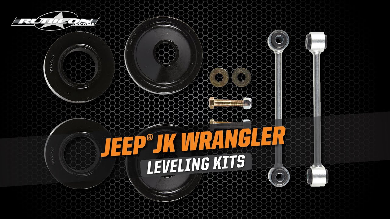 JK 1.5" LEVELING KIT - YouTube