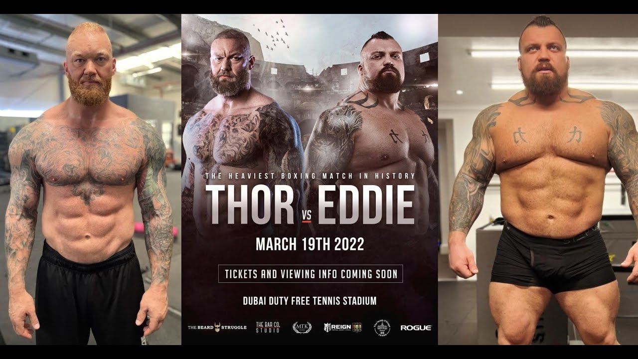 Thor vs Eddie Hall Boxing fight 2022 - The Heaviest Boxing Match in ...