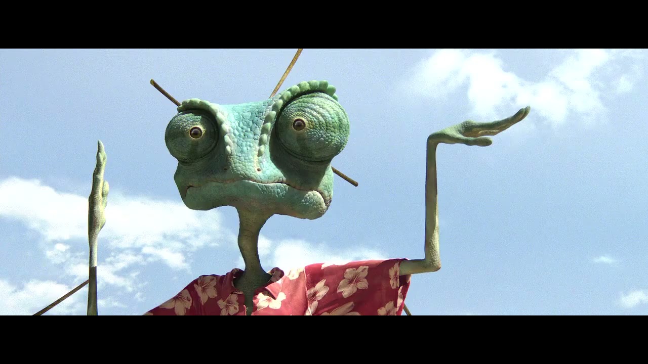 Rango Chased by Eagle - YouTube