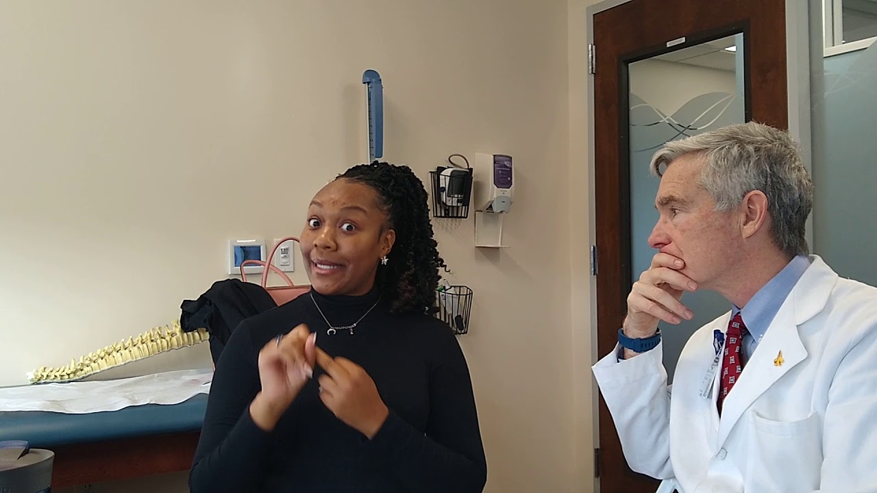 Felicia is from Maryland 6 months post-op from complex revision AIS ...