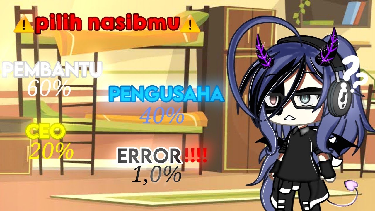 🌃Pilihlah garis nasibmu💞║meme║gacha life║[by itz humayra offc] - YouTube