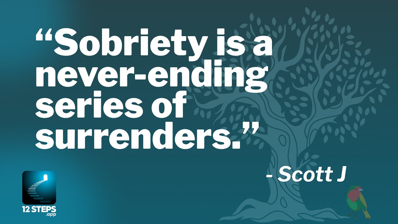 Scott J. on letting go of self-reliance in Step 2 - CA Speaker - YouTube