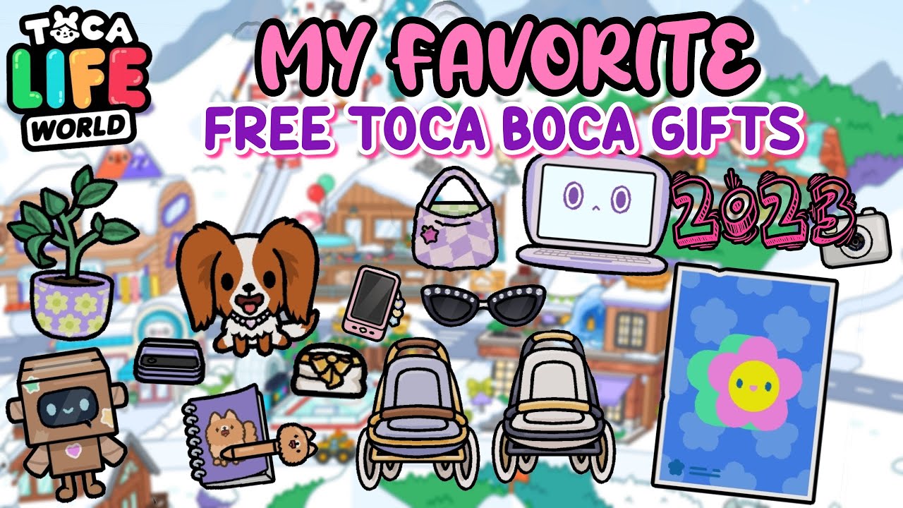 MY FAVORITE FREE TOCA BOCA GIFTS THIS YEAR 🤩♥️ | TOCA LIFE WORLD 😍 ...