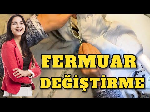 Ceket Fermuarı Nasıl Değiştirilir 🧵 👔 Pratik Terzi Tadilatı ✂️ Kolay Ve Anlaşılır Anlatım ✨
