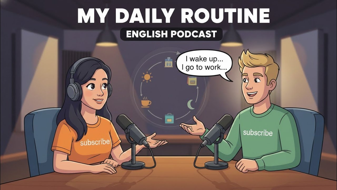 English in Daily Life - Talk About Your Day Routine | English Podcast ...