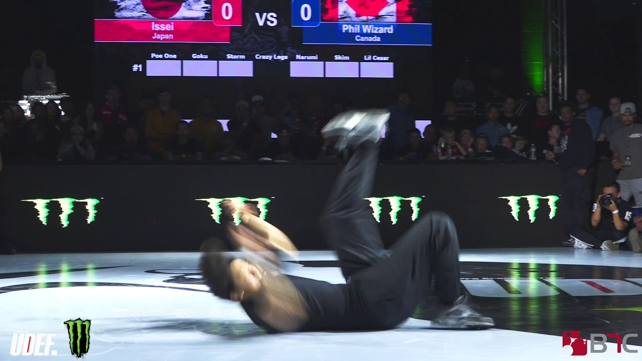 Issei vs Phil Wizard - Top 16 - Silverback Open 2018 - Pro Breaking ...