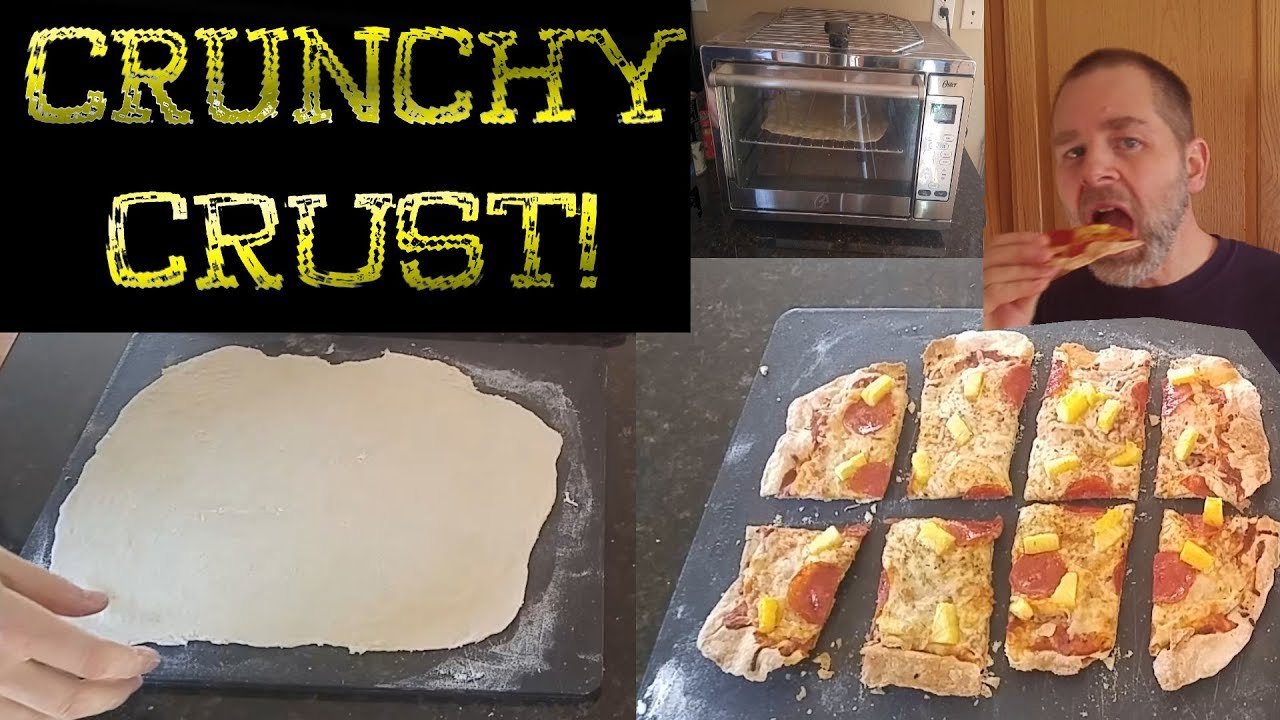 🍕 How I Make Super Crispy Cracker Crust Pizza 🏋️‍♂️ - YouTube