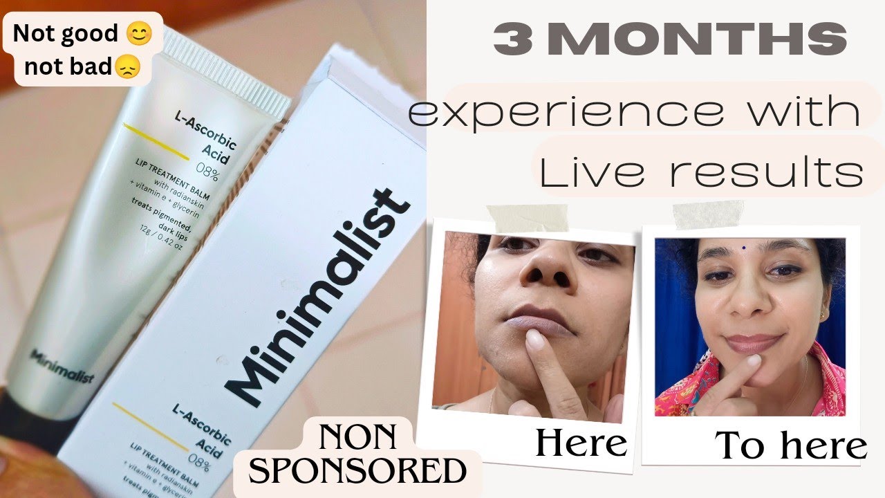 Minimalist 8% ascorbic acid lip treatment balm | Sharing 3 months ...