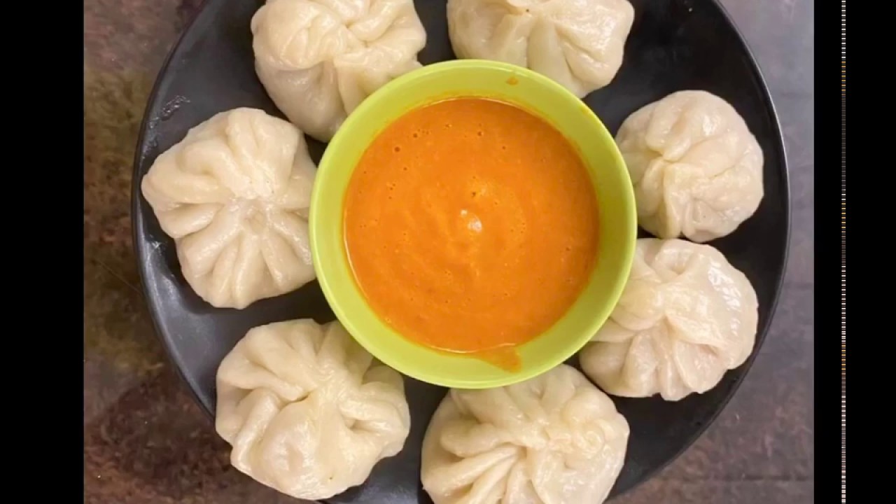Beef momos with spicy chutney 😋😋 - YouTube