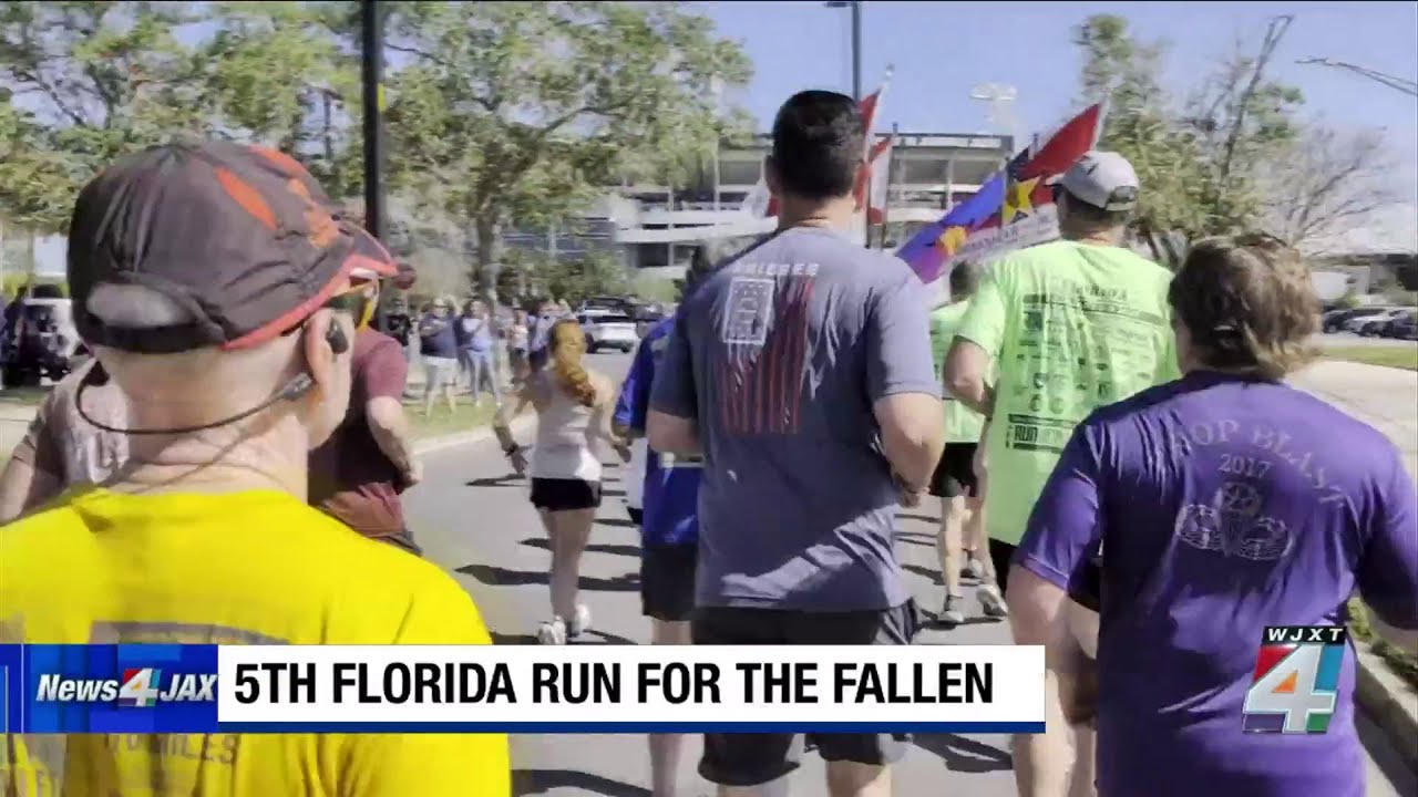 5th annual Florida Run for the Fallen ends in Jacksonville - YouTube