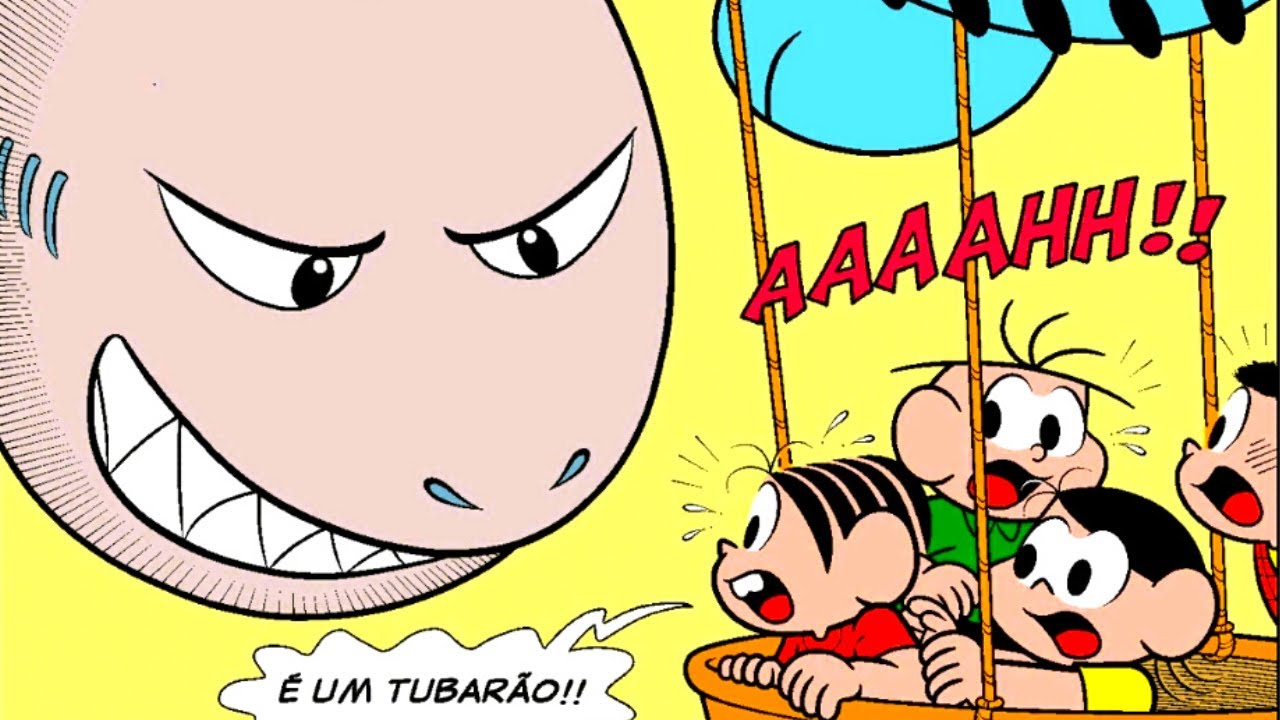 A GRANDE CORRIDA DE BALÕES - QUADRINHOS DA TURMA DA MÔNICA - YouTube