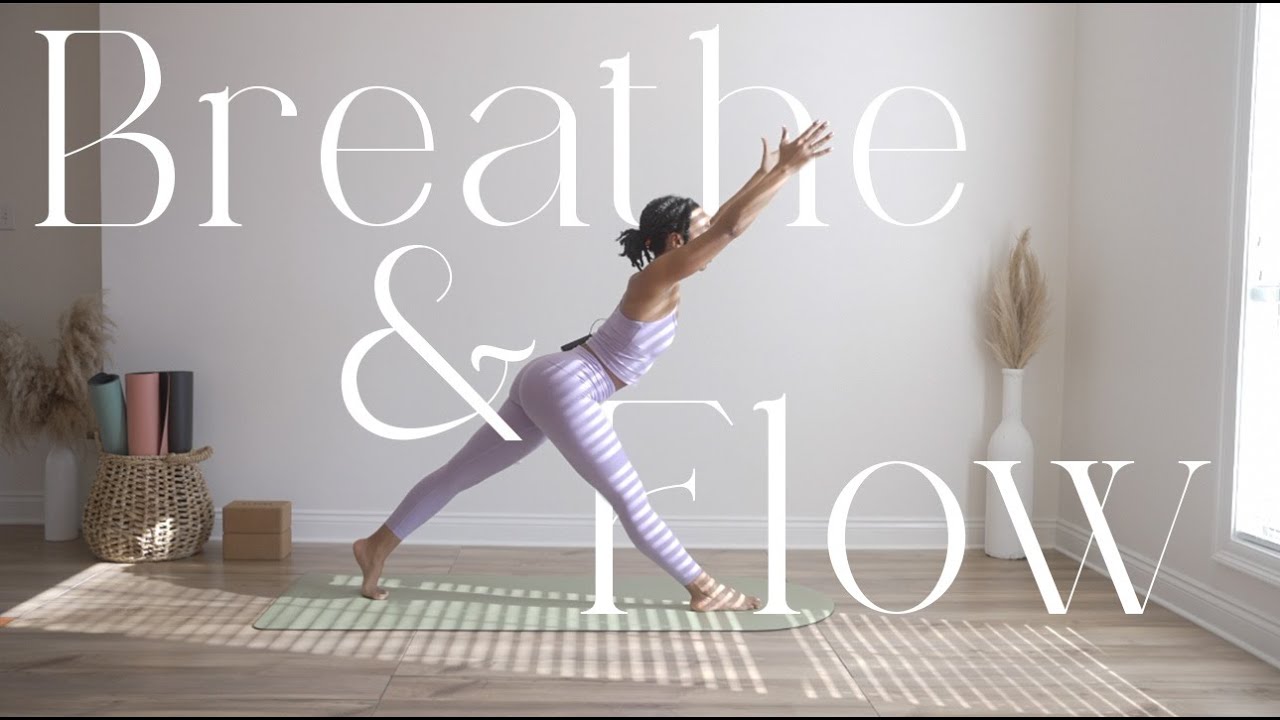 Breathe & Flow 💨 30 Minute Vinyasa Yoga - YouTube