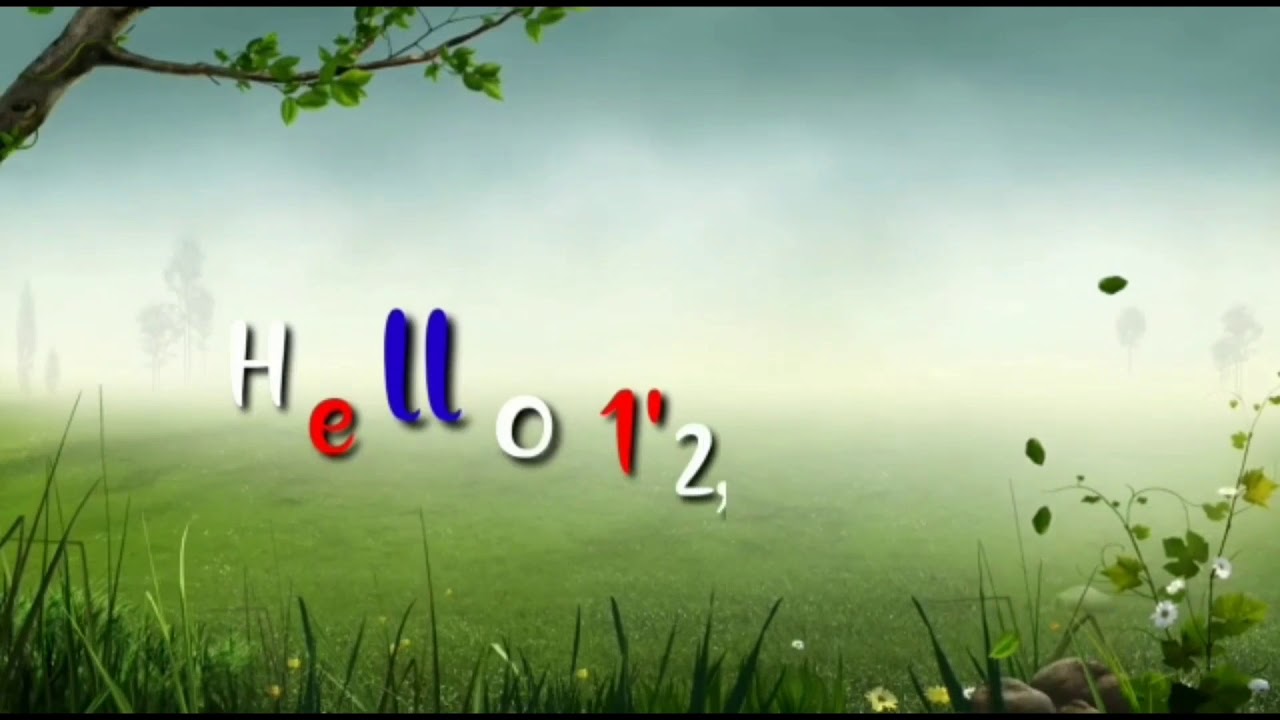 Hello 123 - YouTube