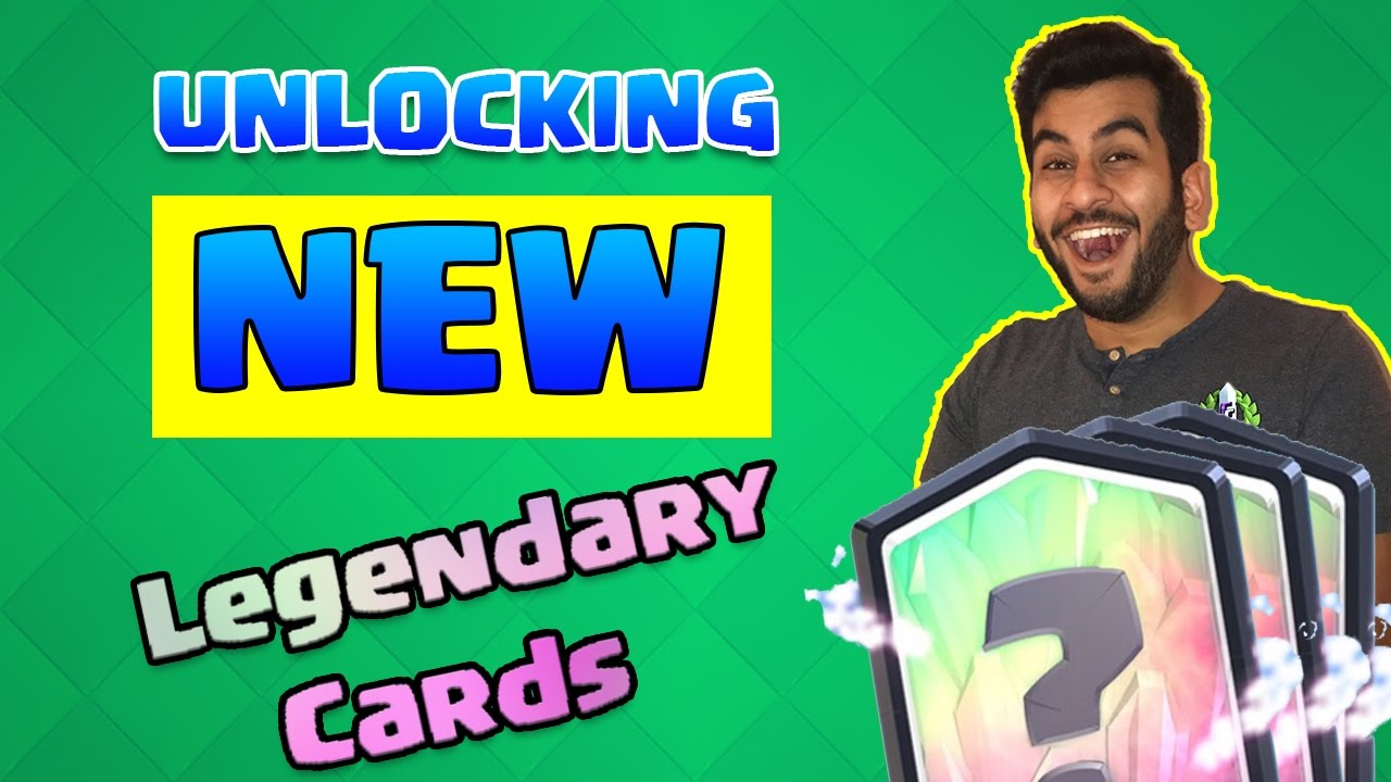 Clash Royale - OPENING LEGENDARY CHEST!!! Unlocking new LEGENDARY CARD ...