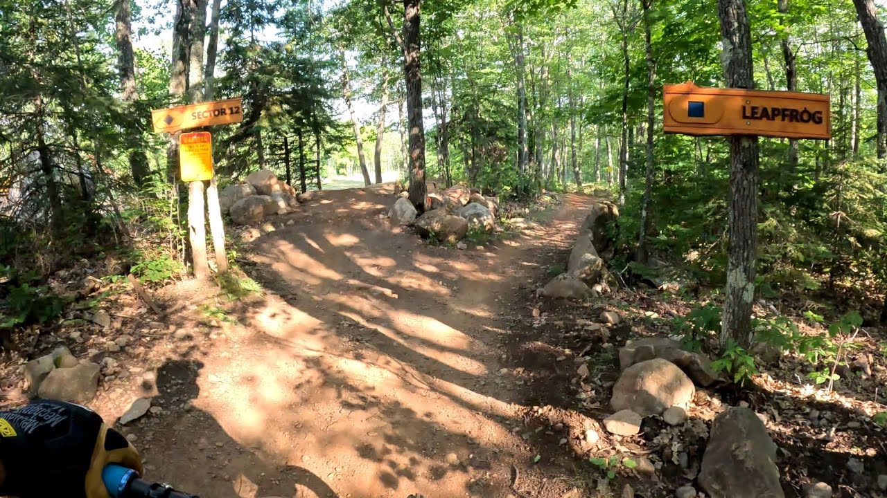 Leapfrog/Blue Square/Giants Ridge Mountain Bike Park! - YouTube