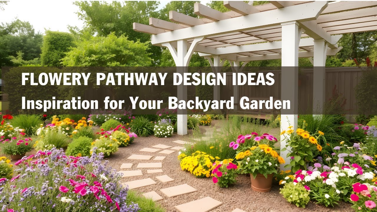 Stunning Flowery Garden Pathway Design Ideas - YouTube