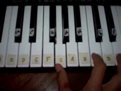 Darude Sandstorm tutorial for piano - YouTube