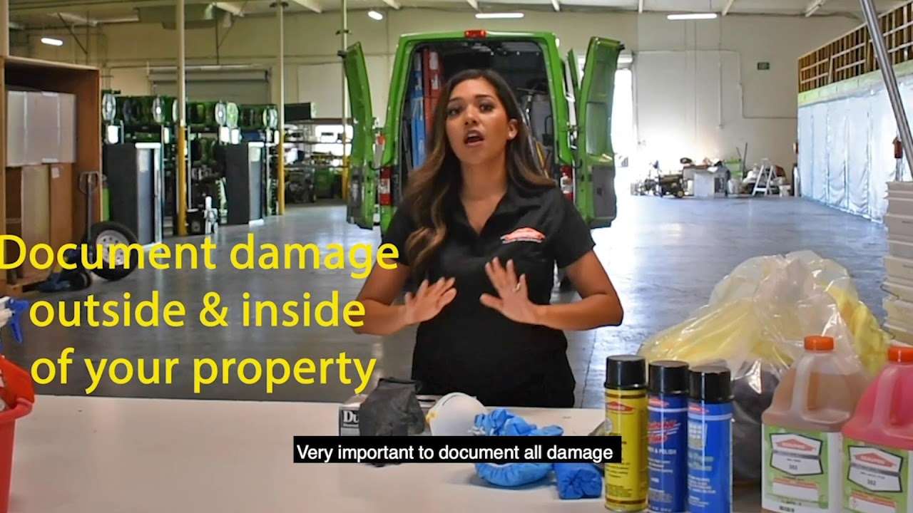 Fire Damage Emergency tips- SERVPRO of Whittier - YouTube