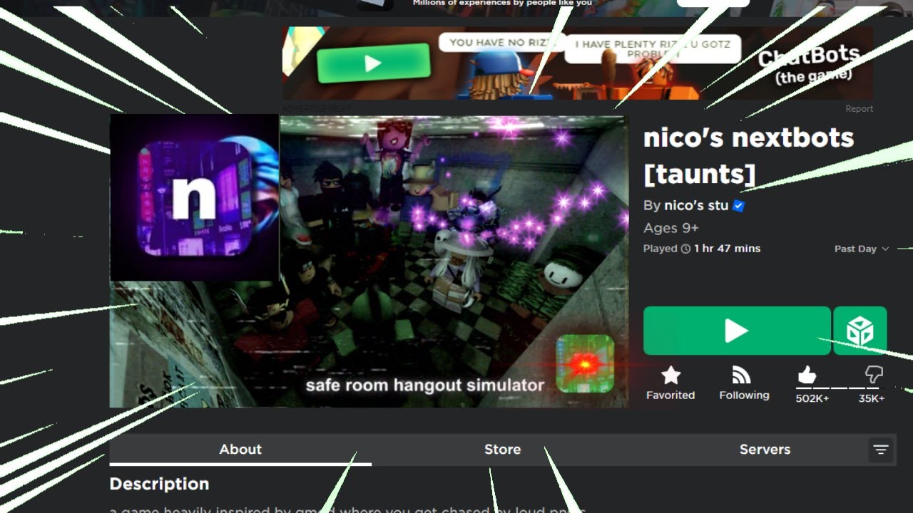 Nico Nextbots: Taunt Update - YouTube