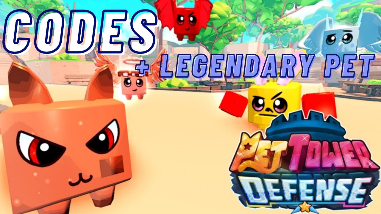 🔥CODES + Hatching New Legendary Pet! - Pet Tower Defense Simulator ...