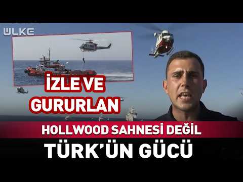 Hollywood Sahnesi Değil, Türk'ün Gücü! Mehmetçikten Gövde Gösterisi