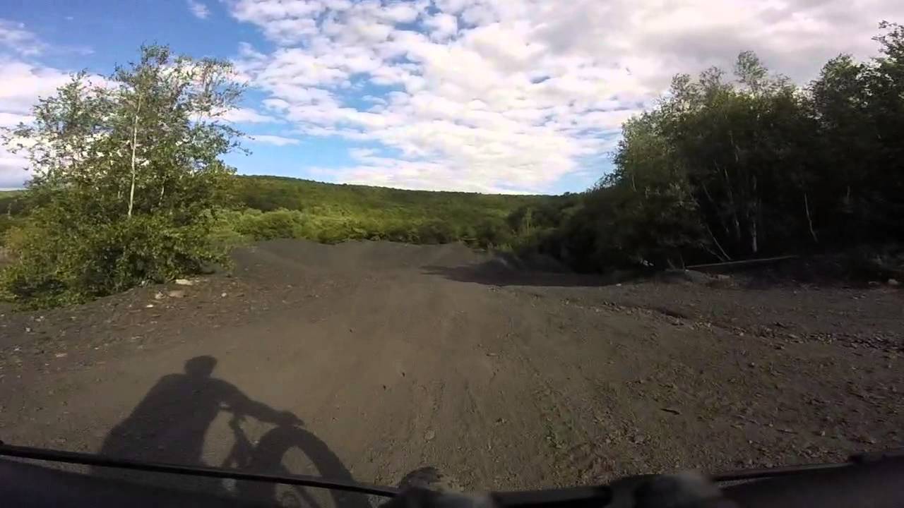 Culm bank fat biking - YouTube