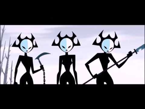 Samurai Jack - 5.Sezon 3.Bölüm | Aku'nun Kızları Ölüm Sahnesi😈