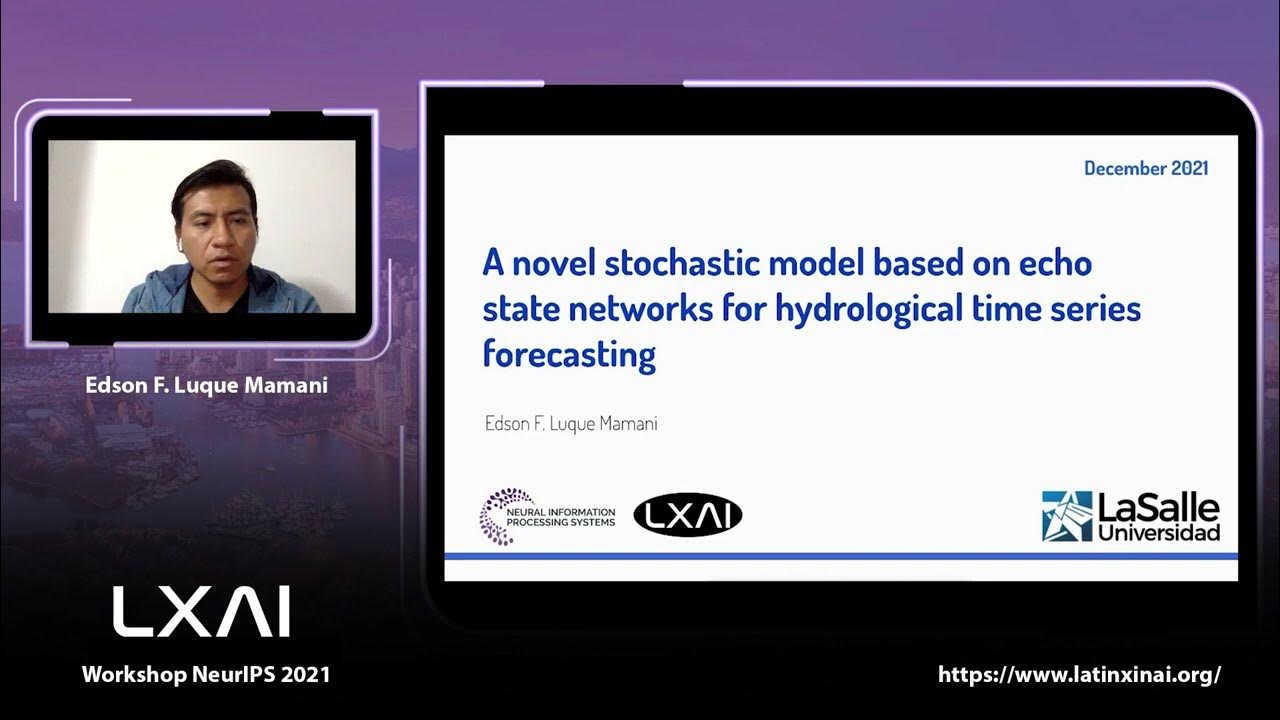 A Novel Stochastic Model Based On Echo State Networks For Hydrological