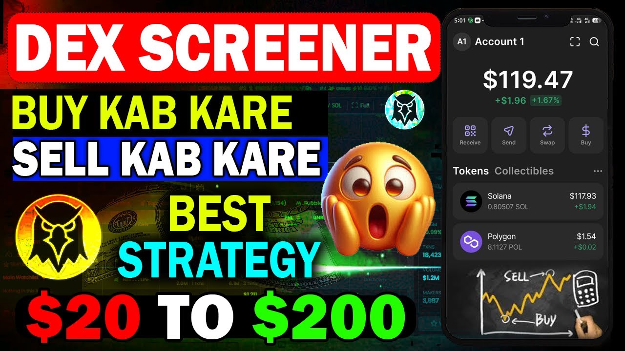 Dex Screener New Strategy - How to Trade on Dexscreener - How to Use ...