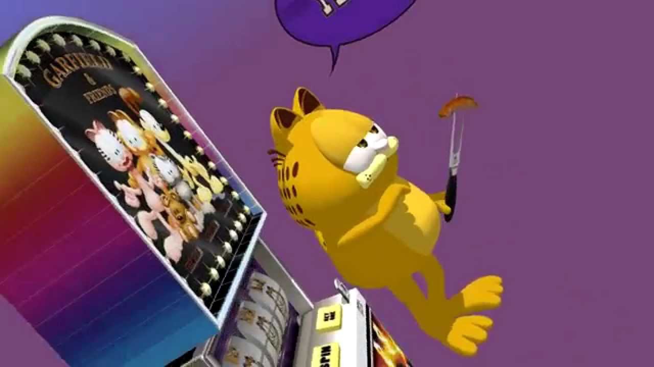 Garfield slot machine 3D - YouTube