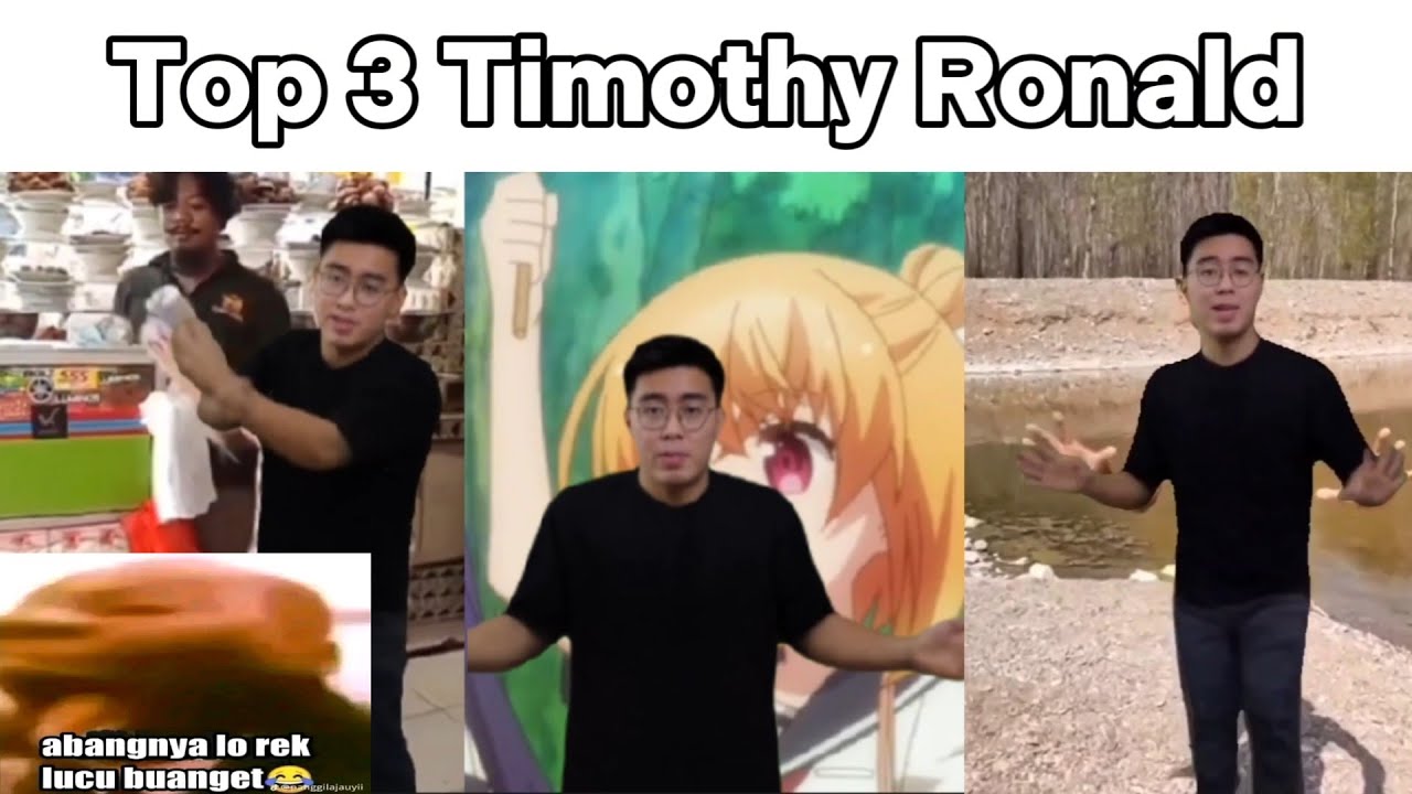 Top Video Timothy Ronald.. - YouTube
