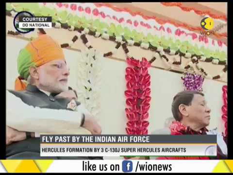 Fly past by the Indian Air force - YouTube