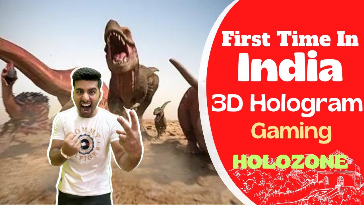 First Ever 3D Hologram Gaming Zone | Holozone Xtreme Reality Noida ...