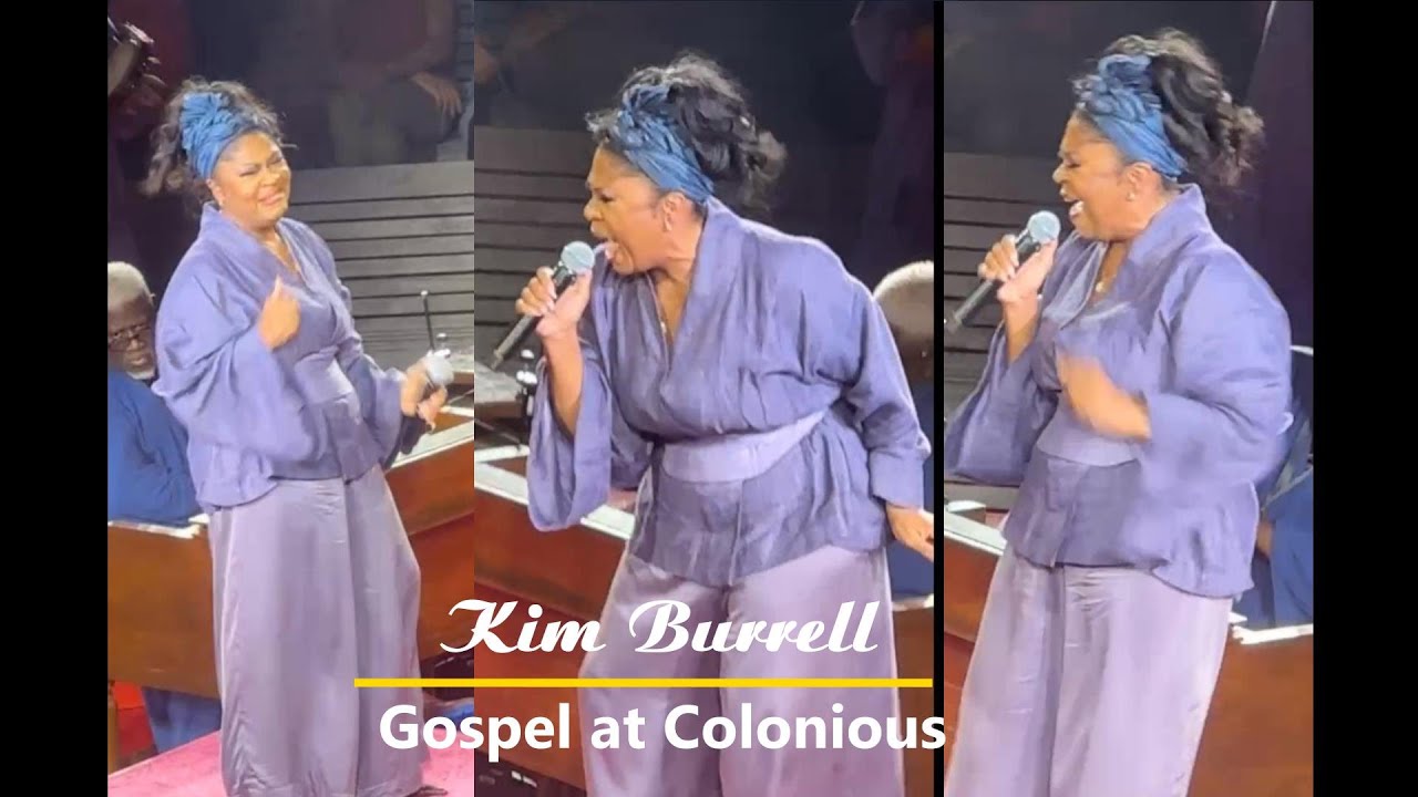 Kim Burrell singing at the revived version of Gospel at Colonious - YouTube