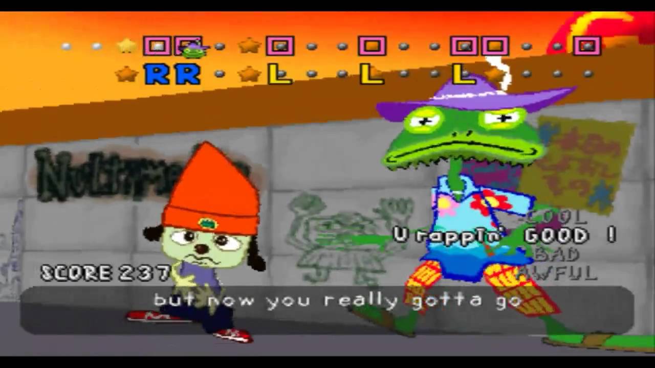 Parappa the Rappa - Master' s Rap - YouTube
