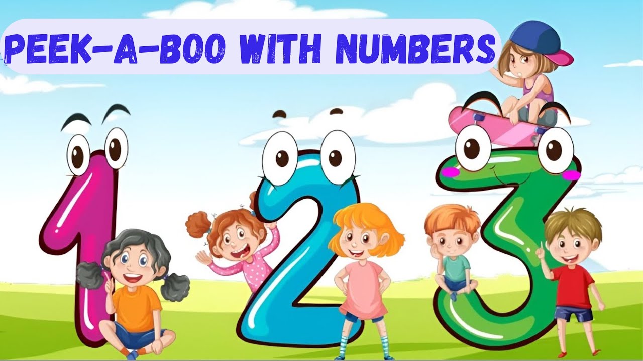 Peek-a-Boo with Numbers! 🎭🔢 | Counting Videos forToddlers | Educational ...