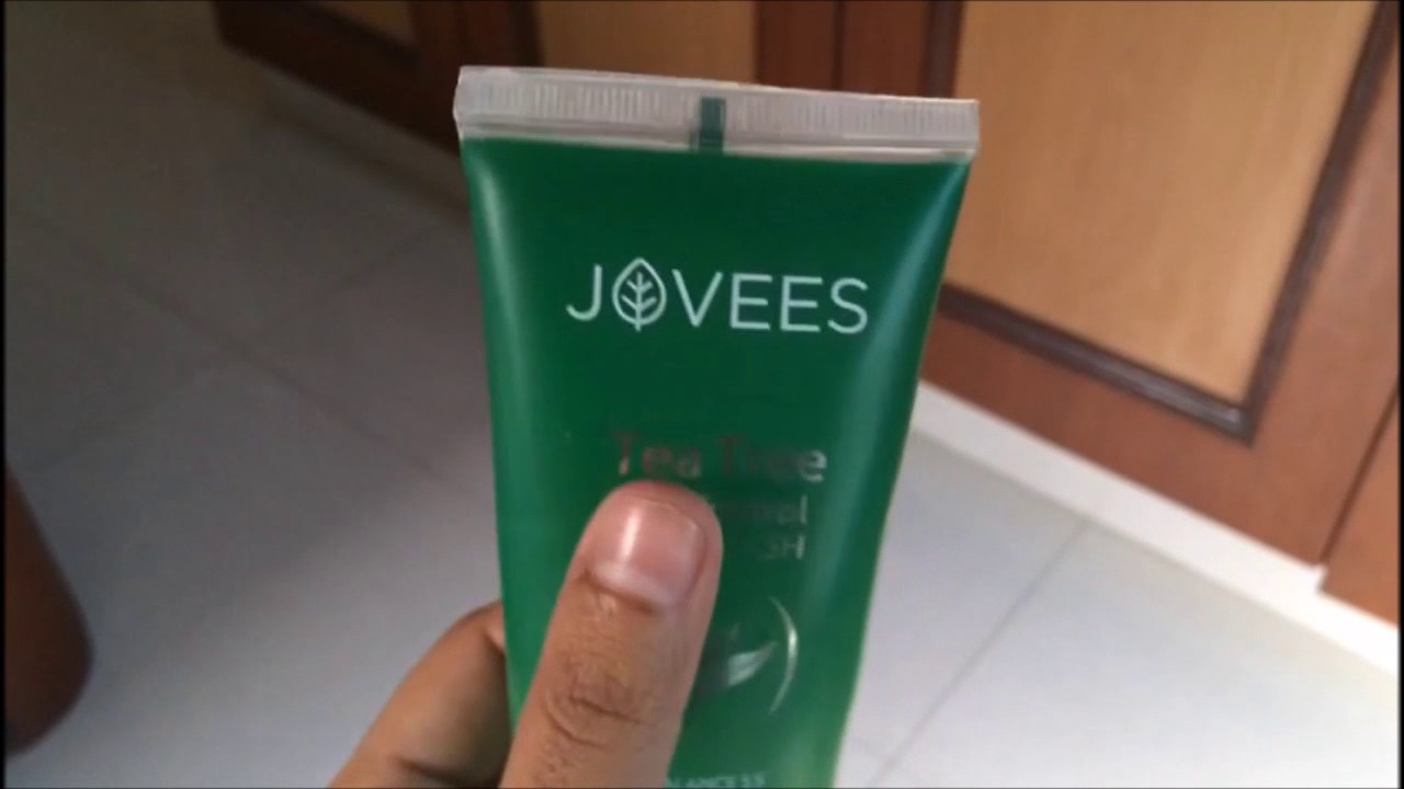 Review: Jovees Tea Tree Oil Control Face wash - YouTube