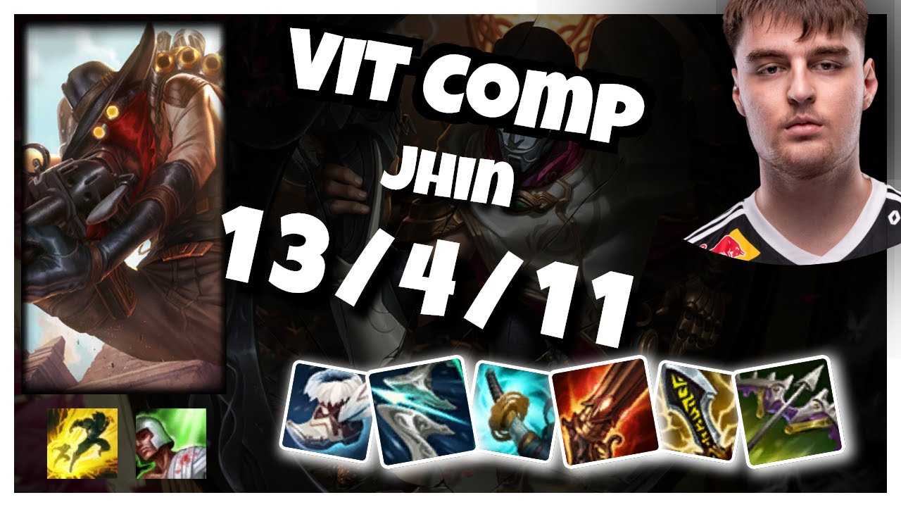 Jhin Gameplay Challenger Replay S11 - 11.2 Bot Lane (13/4/11) - EU ...