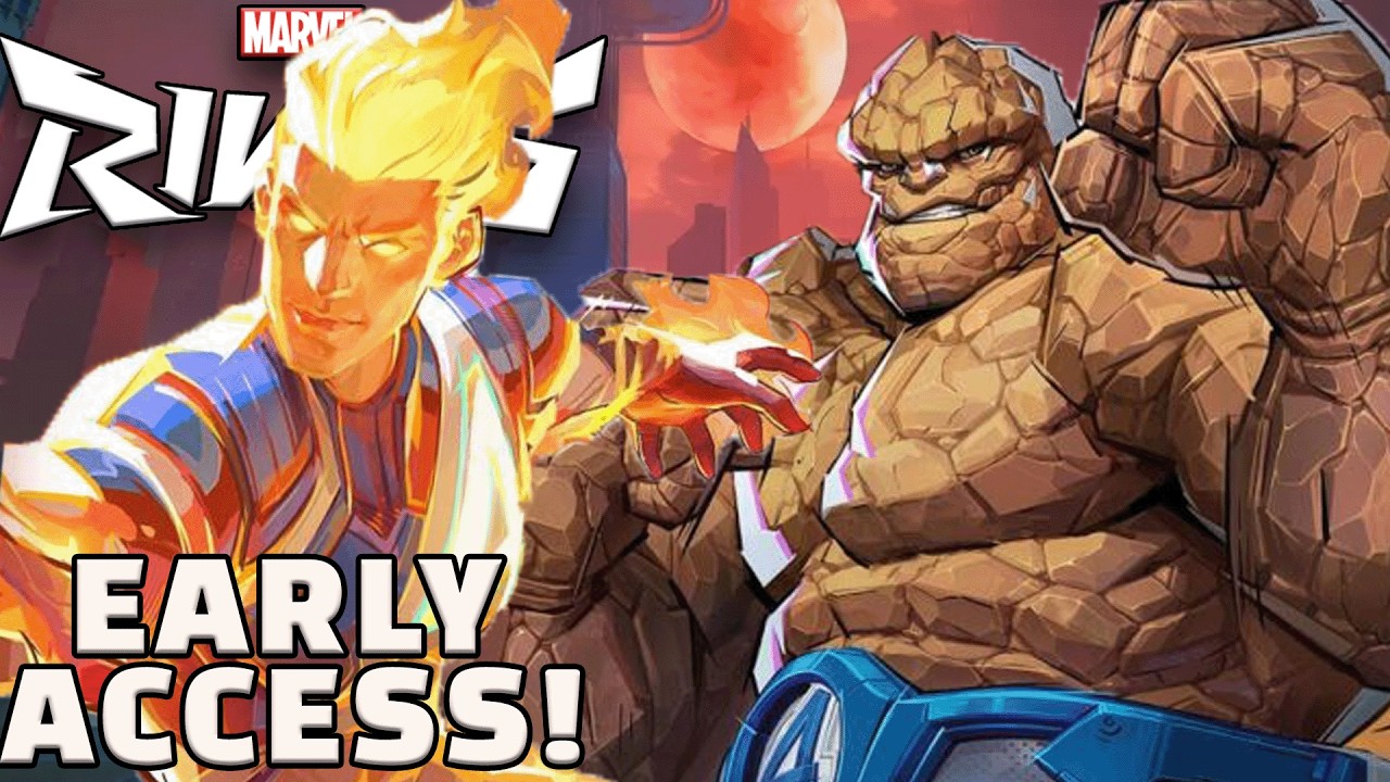 The Thing and Human Torch EARLY Gameplay! | Marvel Rivals - YouTube