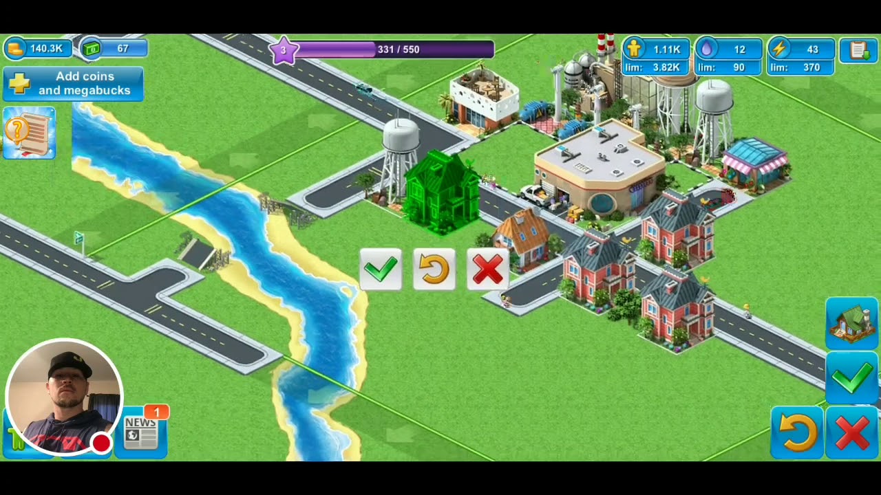 Mobile game of the day Megapolis video - YouTube