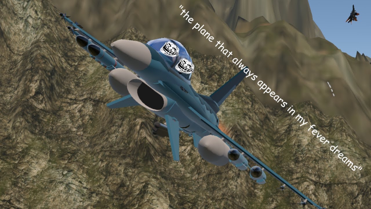 Cursed F-2B gameplay (simpleplanes) - YouTube