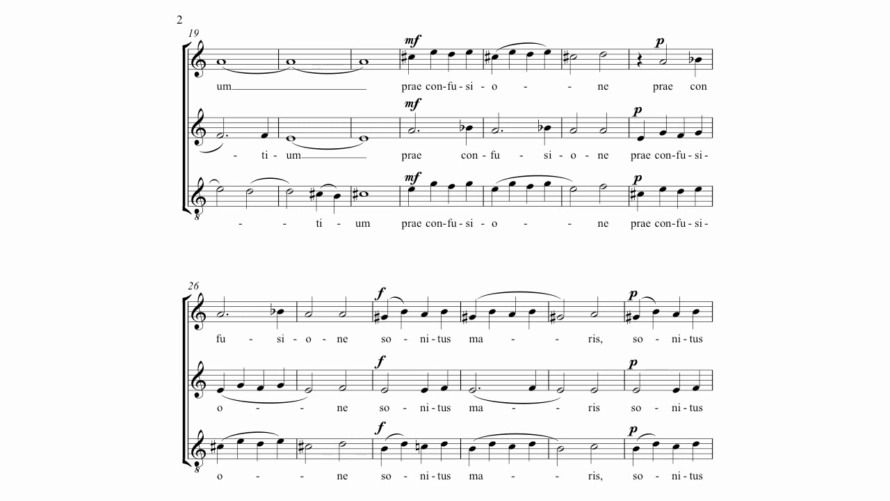 Erunt Signa in Sole Equal Voices | 1st Sunday of Advent - YouTube