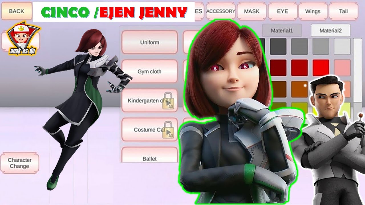 Ada Karakter baru CINCO/EJEN JENNY "SEASON 3" di | SAKURA SCHOOL ...