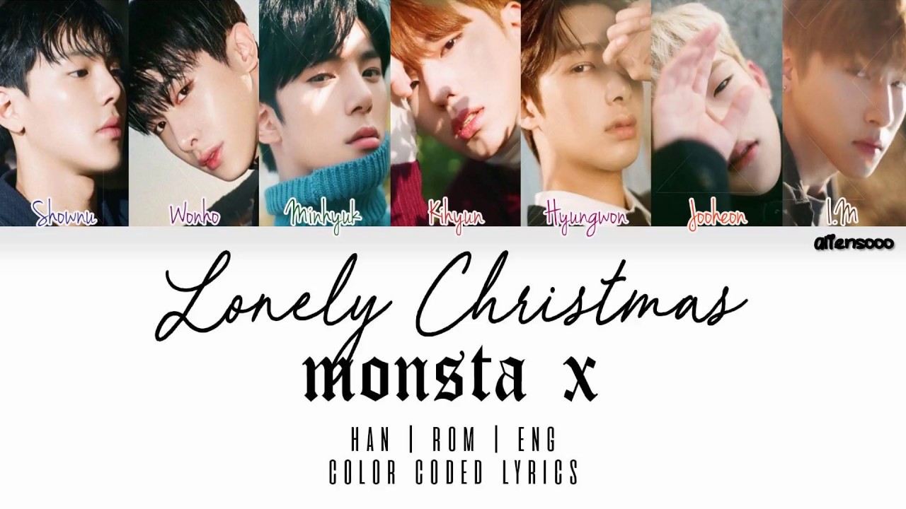 MONSTA X (몬스타엑스) - Lonely Christmas (그놈의 크리스마스) (Color Coded Han|Rom ...