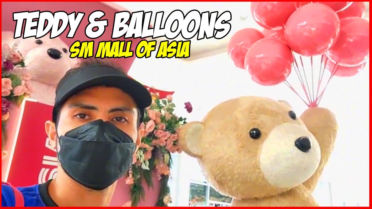 TEDDY BEAR BALLOONS (SM Mall of Asia, Philippines) - YouTube