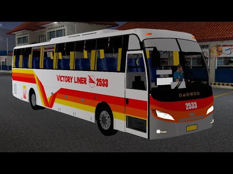 Bussid Mod Victory Liner Daewoo BH117 - YouTube