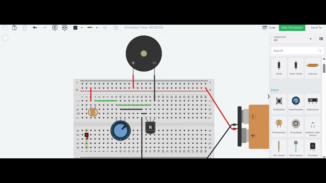 Electronic for beginners : How to make a buzzer work - YouTube